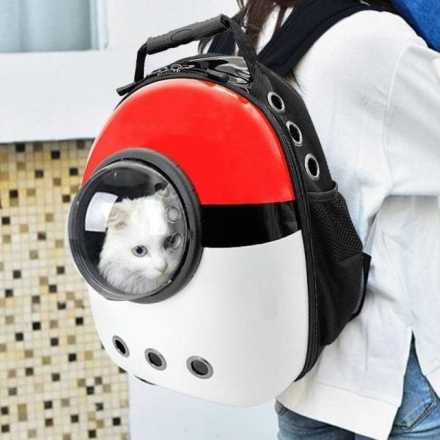 Pokeball - Cat Carrier/Backpack | AirAuctioneer