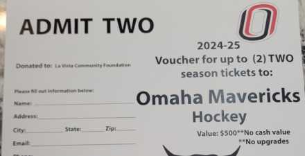 2 Season Tickets to UNO Maverick Hockey for the 2024-2025 season ...