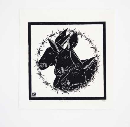 'Three Kangaroos' - Eliza Slater | AirAuctioneer