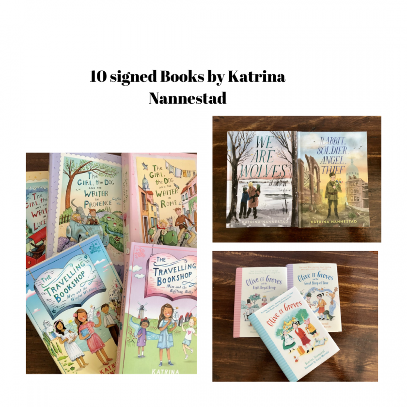 10 Signed Books from Katrina Nannestad | AirAuctioneer