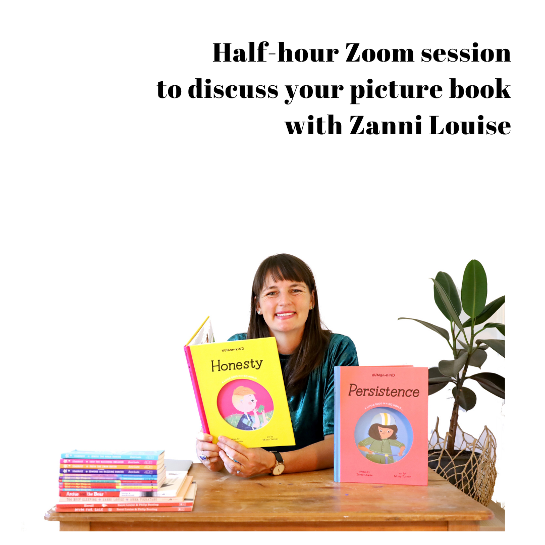 1/2 hour picture book mentoring with Zanni Louise | AirAuctioneer