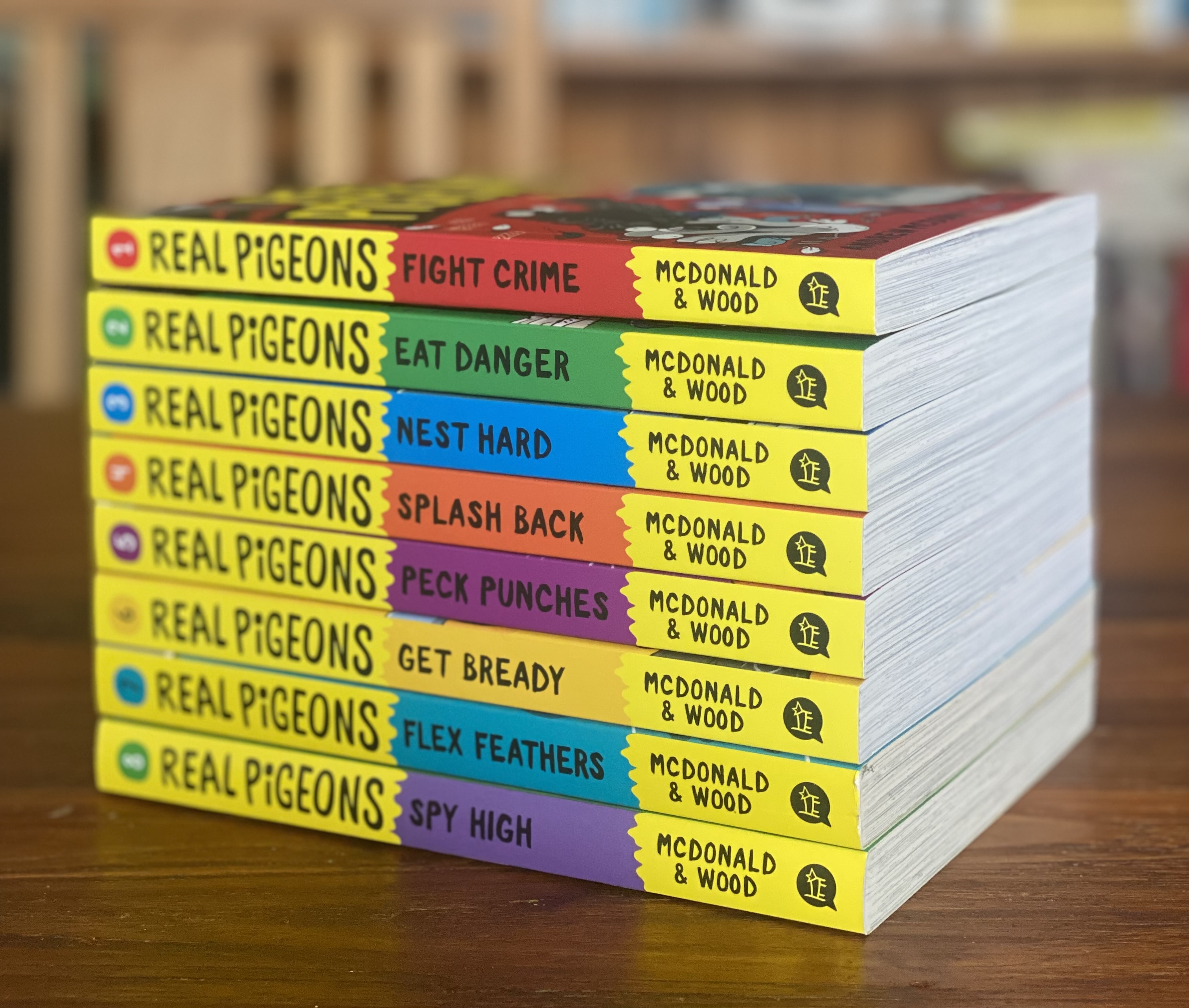Signed set of Real Pigeons books | AirAuctioneer