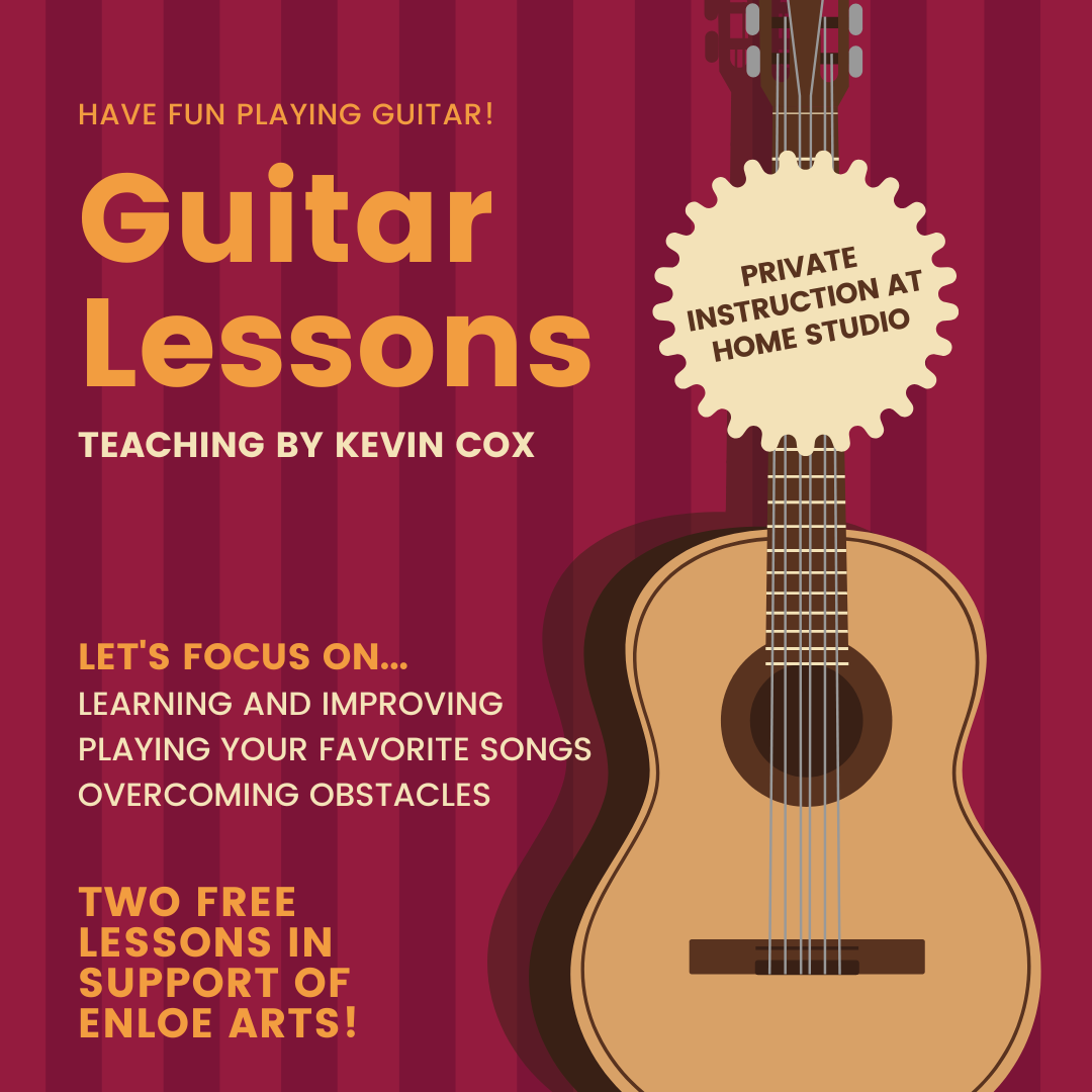 Two Guitar Lessons with the Guitar Maestro Kevin Cox | AirAuctioneer