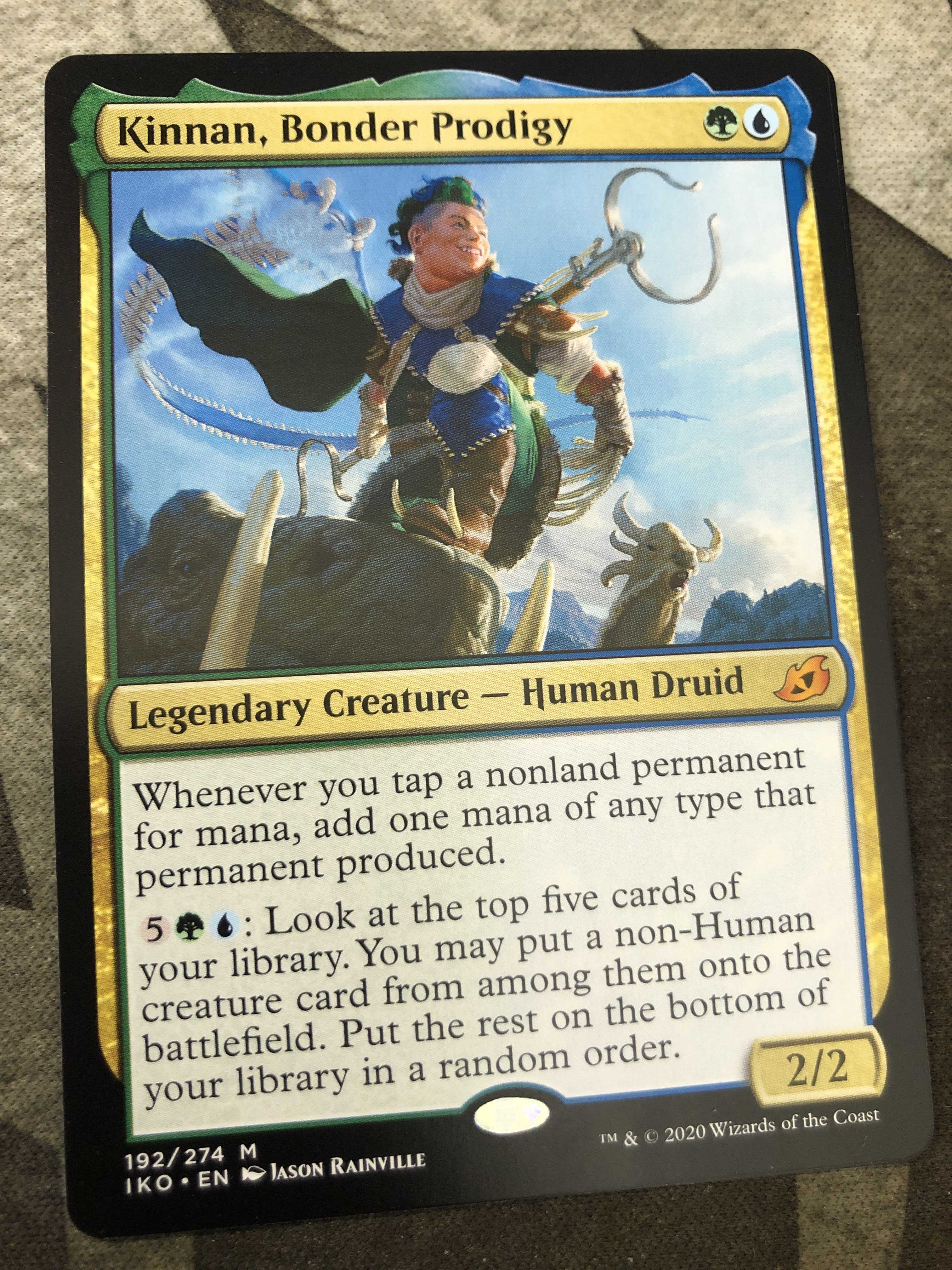 Kinnan, Bonder Prodigy MYTHIC RARE mint nonfoil | AirAuctioneer