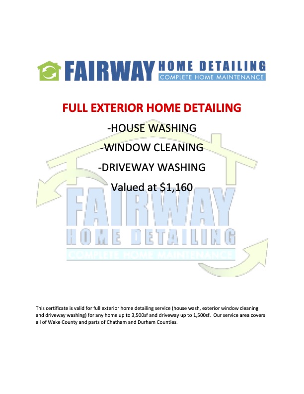 Full Exterior Home Detailing | AirAuctioneer