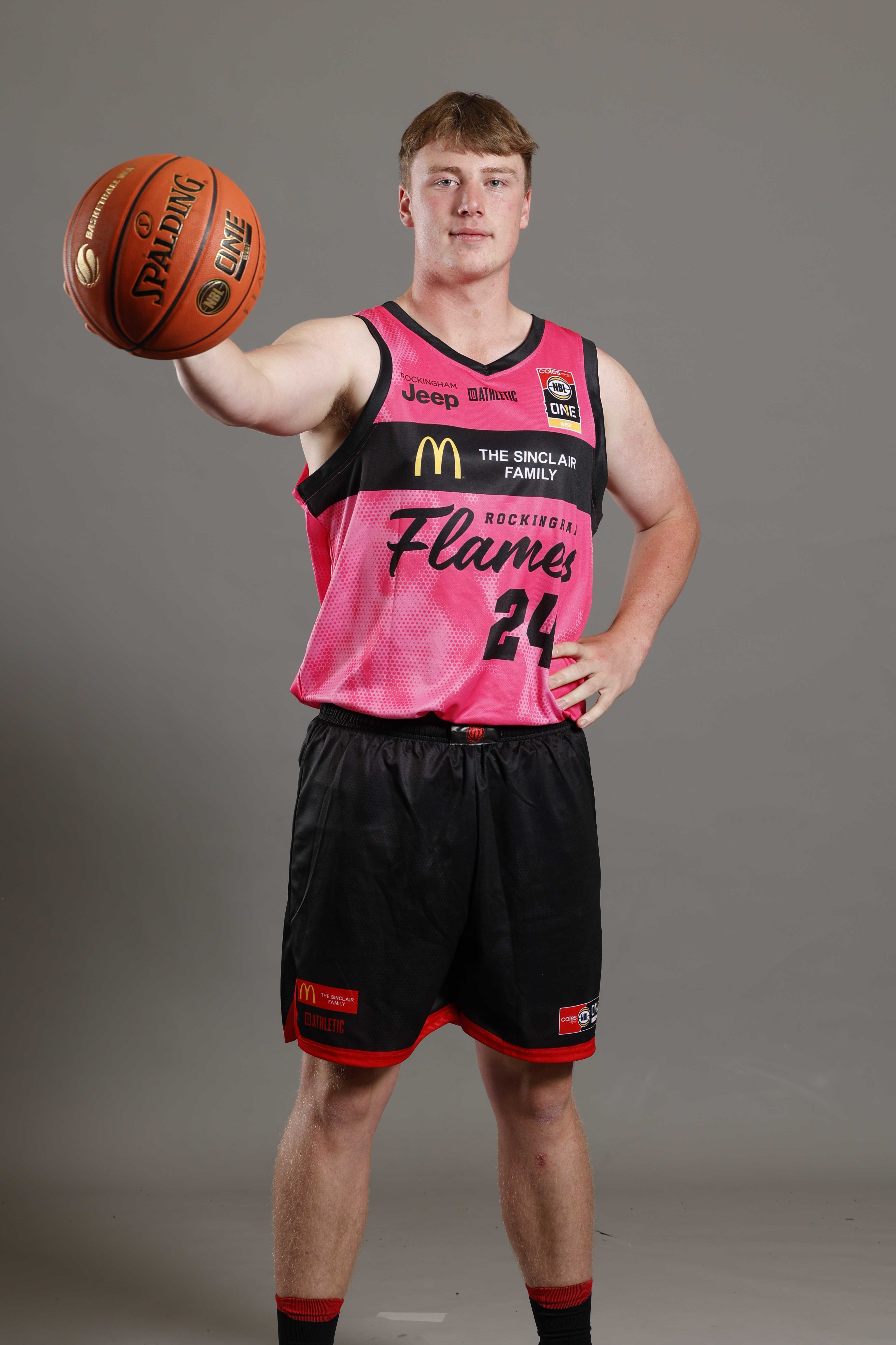 #24 Jacob Heath - PINK game worn jersey | AirAuctioneer