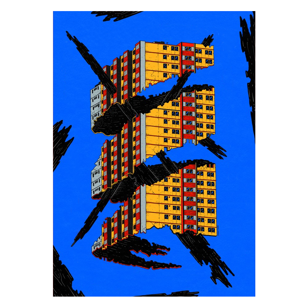 Dwelling Justice Poster by Sam Wallman | AirAuctioneer