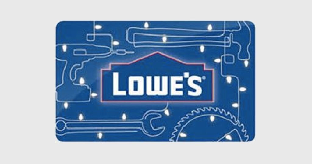 $500 Lowes Gift Card | AirAuctioneer