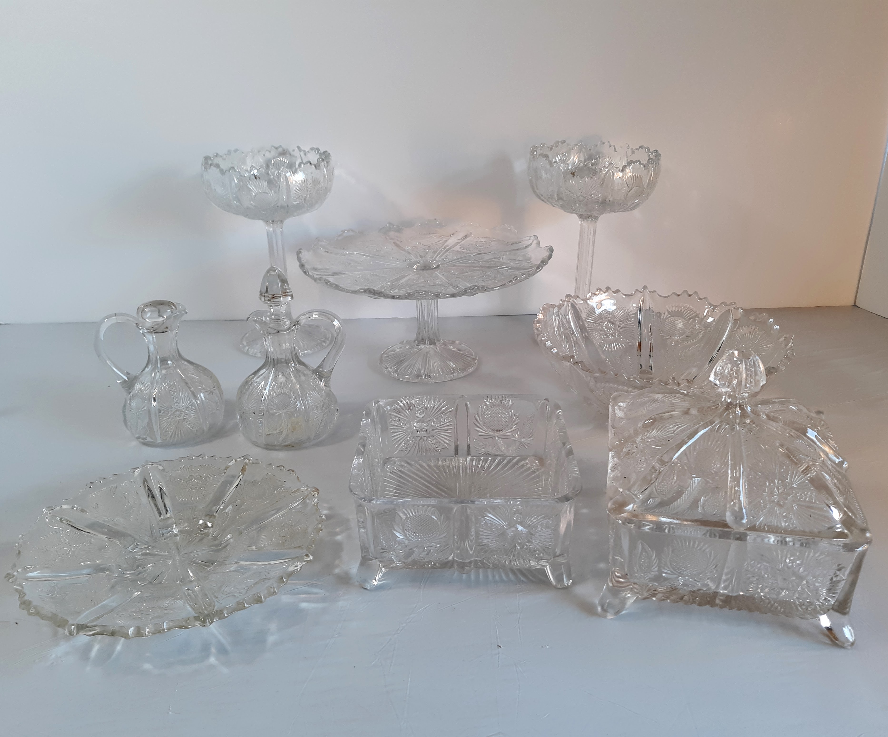 Higbee EAPG Thistle Collection | AirAuctioneer