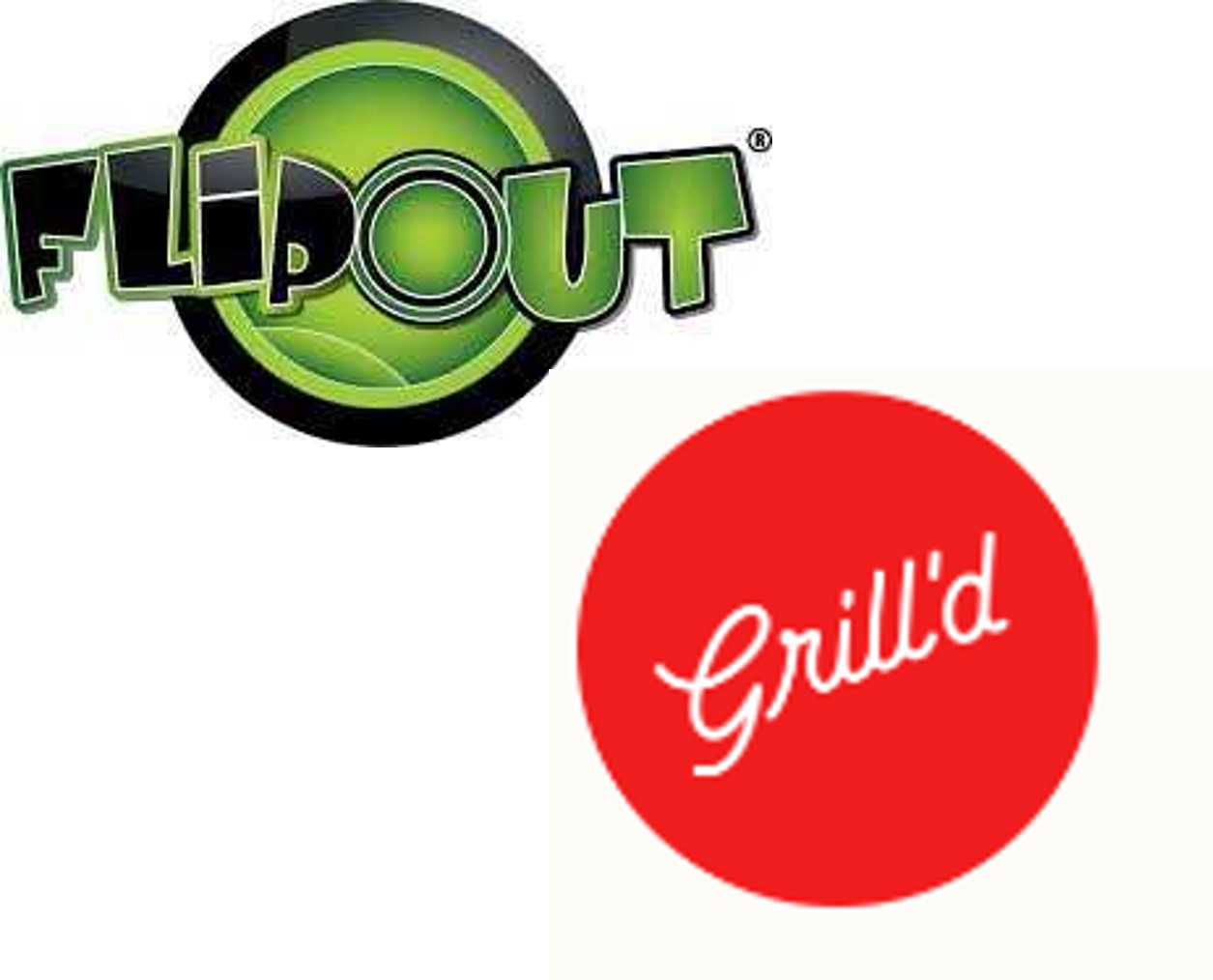 Fun Day Out - Flip Out and Grill'd Vouchers | AirAuctioneer