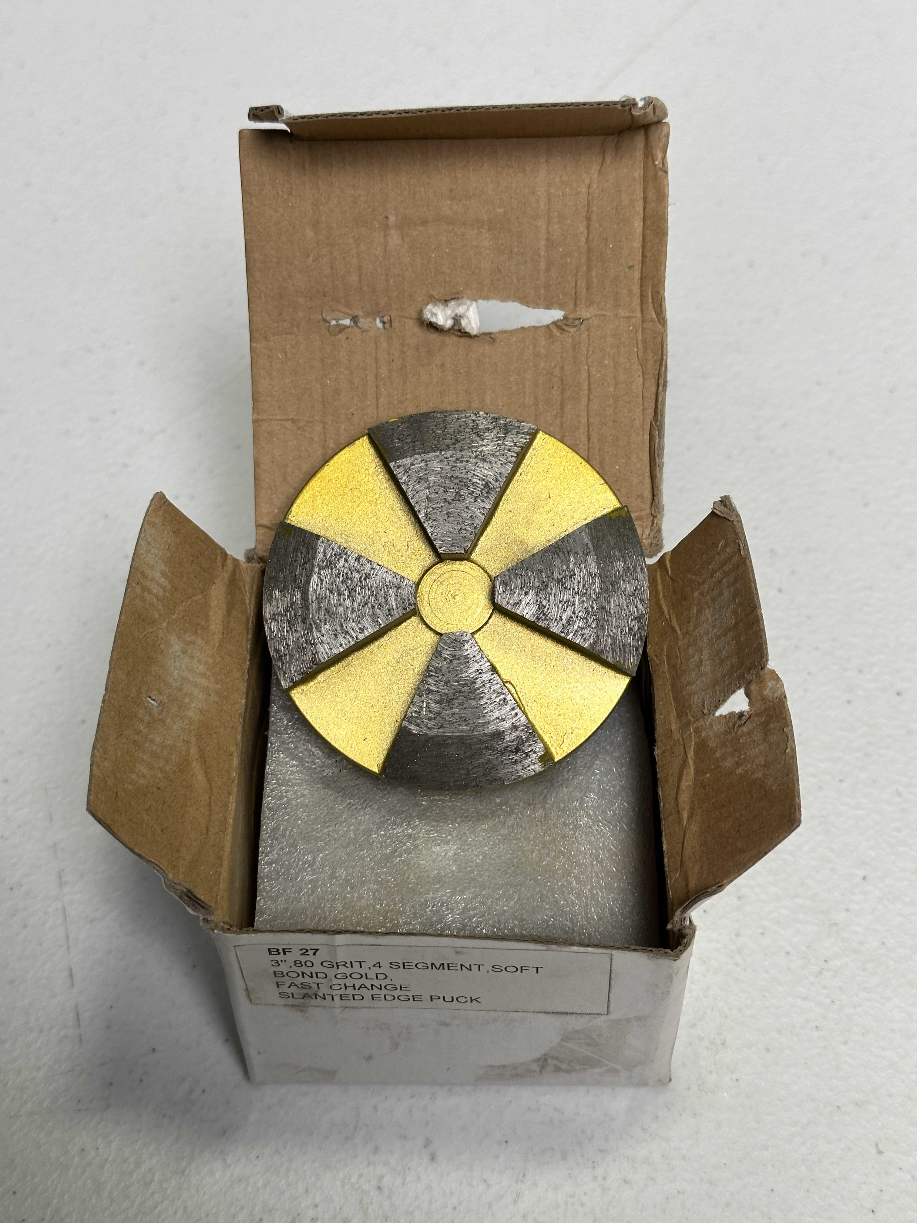 80-Grit, 4 Seg Diamond Tooling | AirAuctioneer