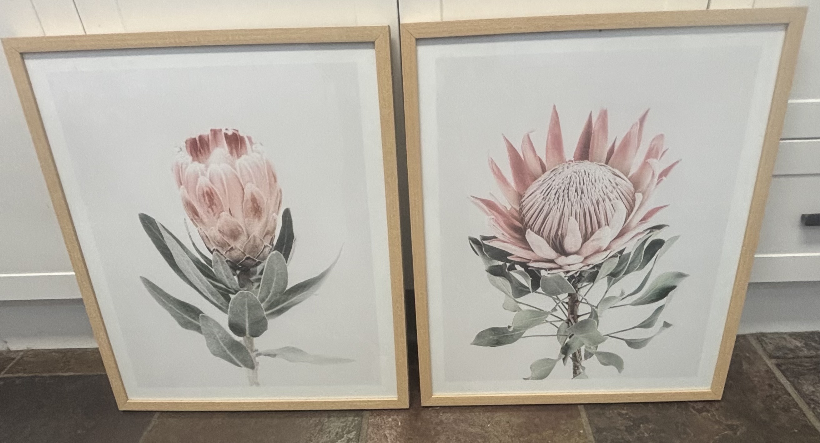 2 Framed Australia Native Flower Prints Estimated value $200 ...