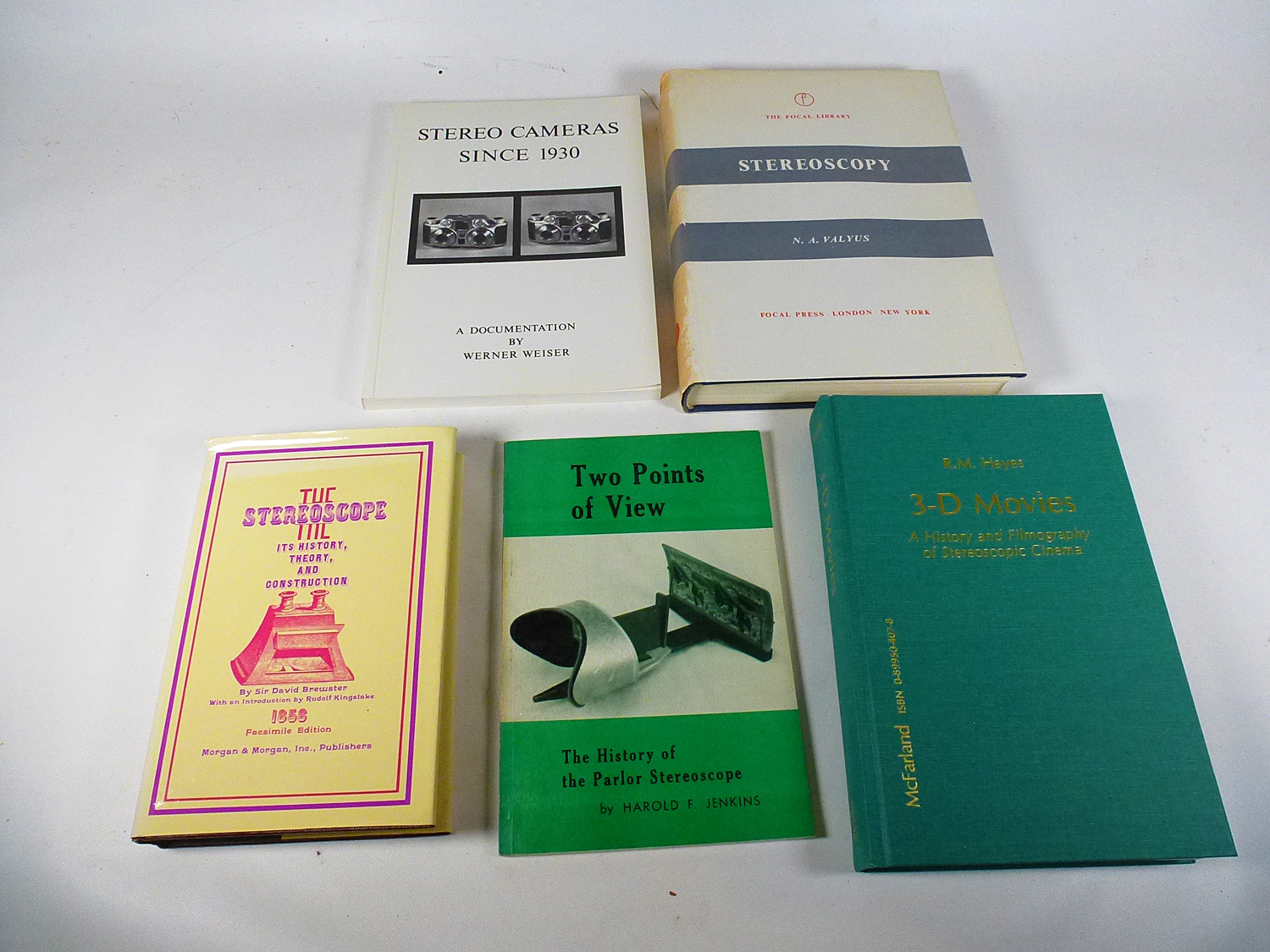 5 books on stereoscopic history - English | AirAuctioneer