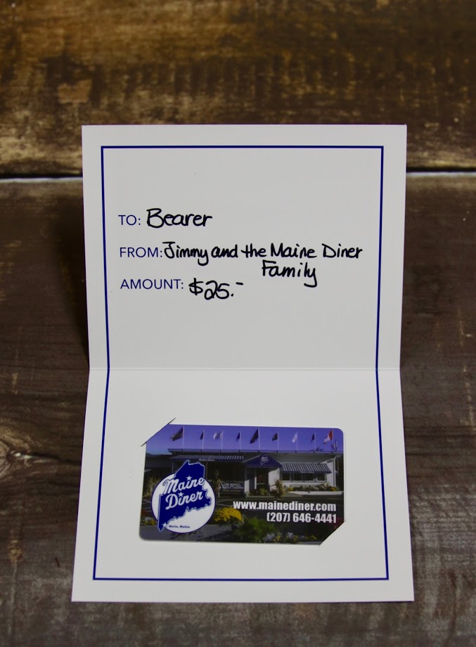 $25 Maine Diner Gift Card | AirAuctioneer