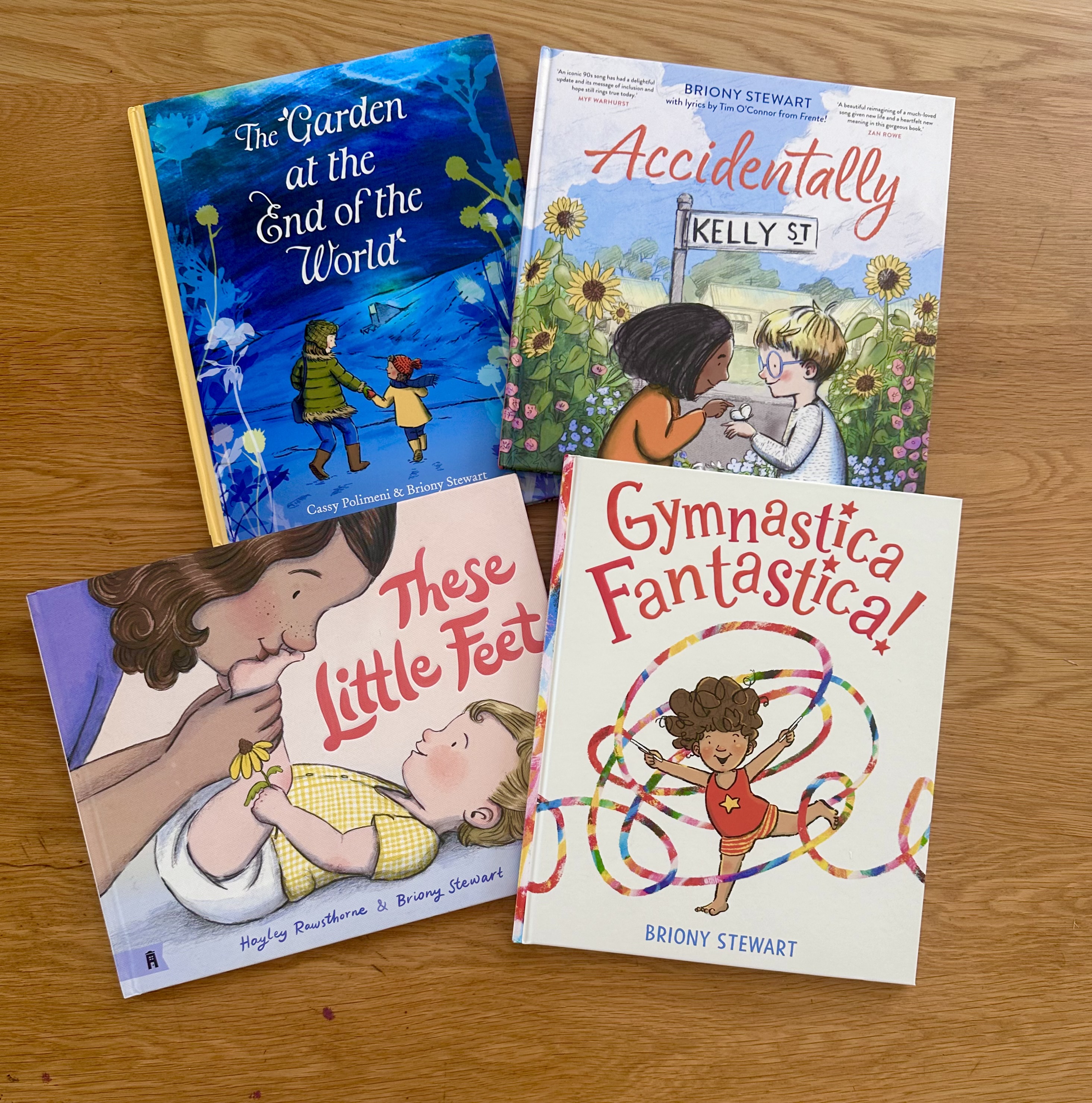 CBCA notable picture book collection of FOUR BOOKS, signed by award ...