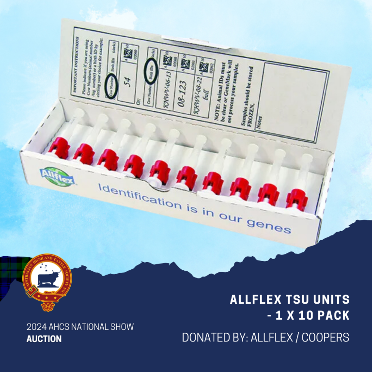 Allflex TSU Units - 1 x 10 Pack. Donated by: Allflex/Coopers (Lot 3 of ...