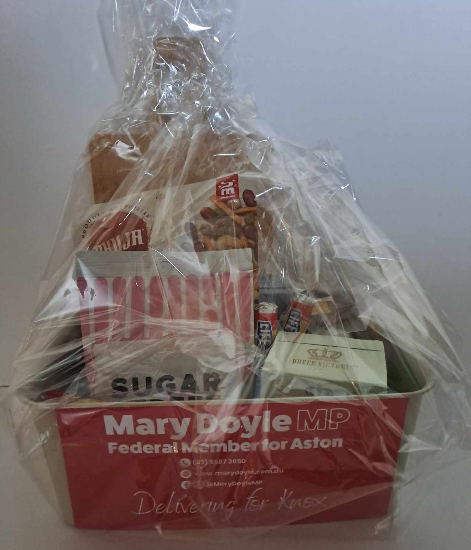 Hamper Donated by Mary Doyle MP | AirAuctioneer