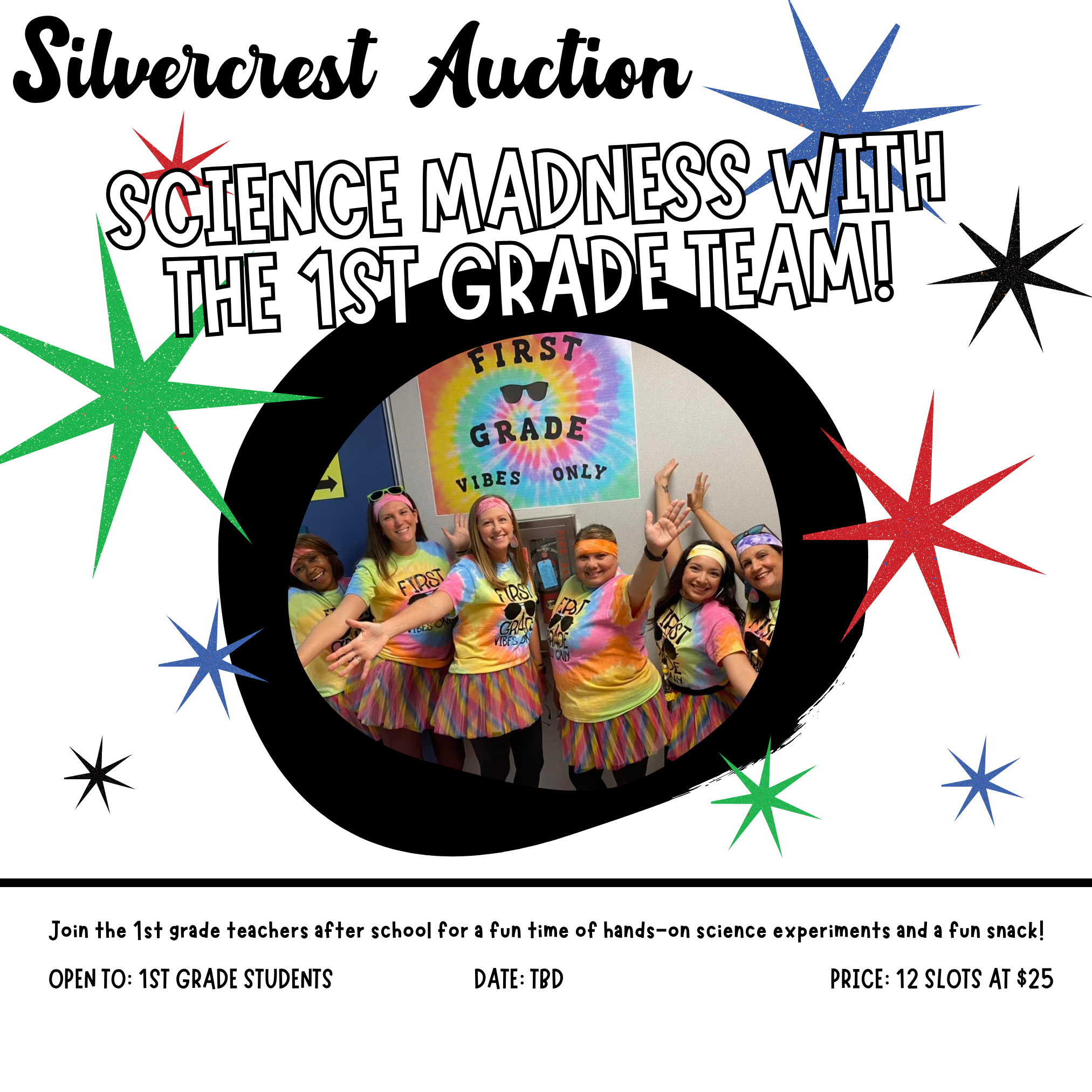 Science Madness with the 1st Grade Team (1st Graders) | AirAuctioneer