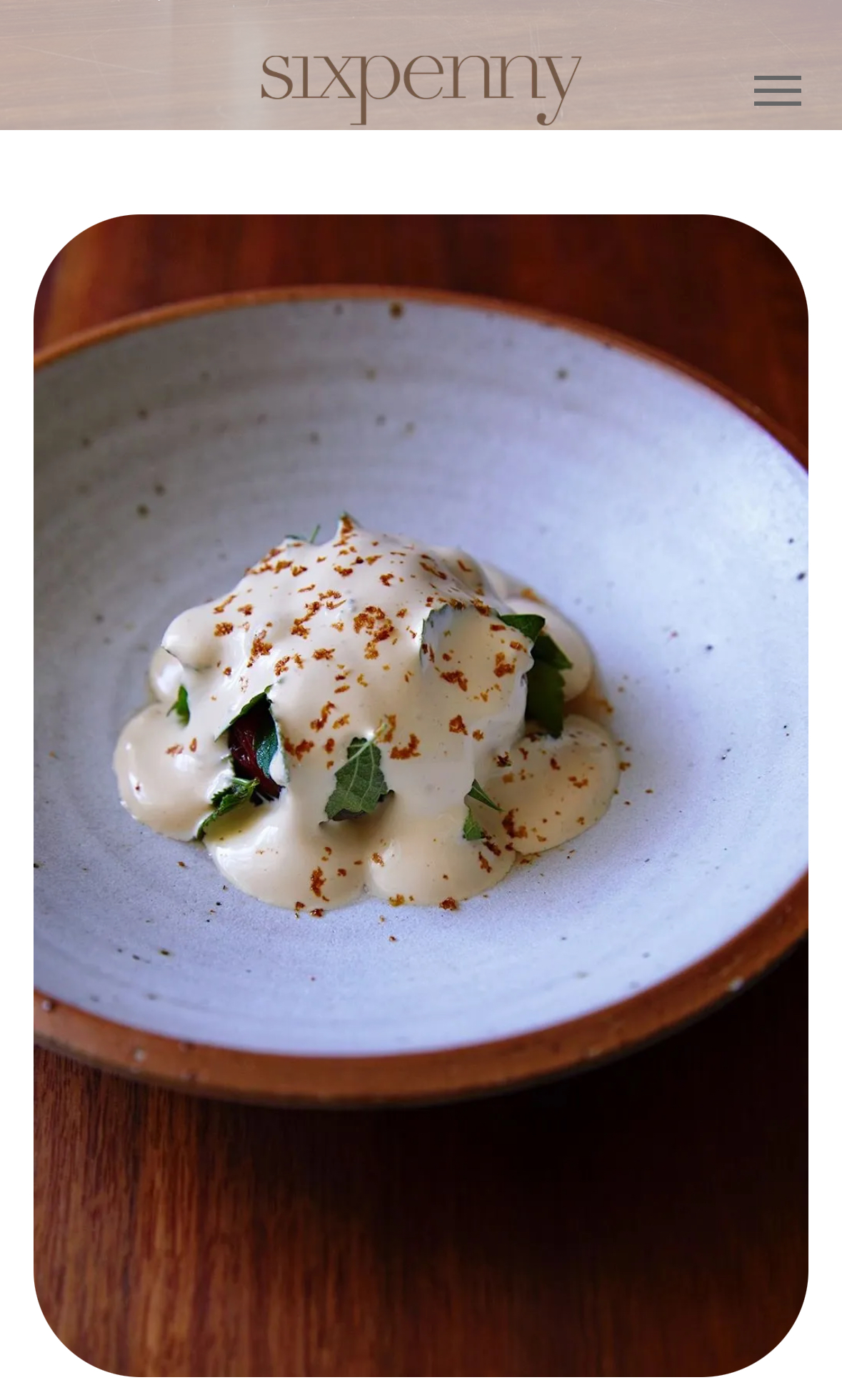 7 course tasting menu with matching wine for 2 at Sixpenny | AirAuctioneer