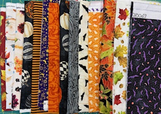 Fall/Halloween Fabric Bundle - Approx 4-1/2 yards | AirAuctioneer