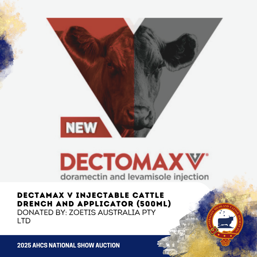 Dectomax V Injectible Cattle Drench and Applicator - Donated by Zoetis ...