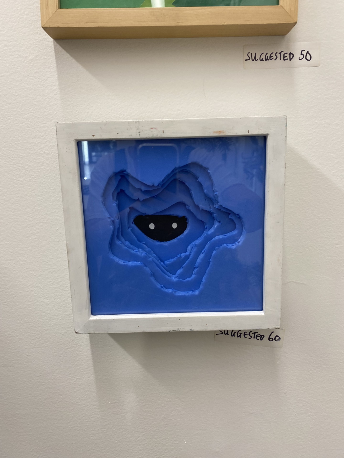 $60 - Art by Zoë Cassidy-Stinson: Blue Creature | AirAuctioneer