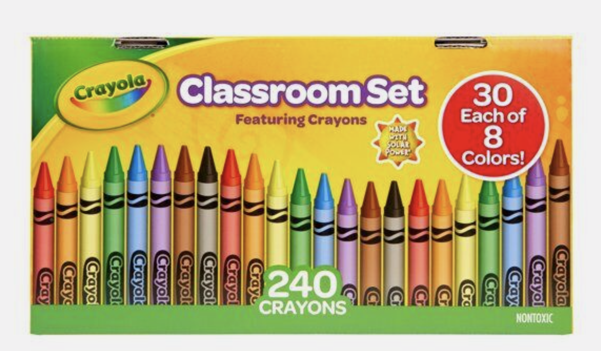 Crayola Crayons Classroom Set of 240 | AirAuctioneer