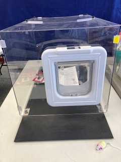 #112 - Meow Space - Auto Pet Feeding Station or Litter Box Enclosure ...