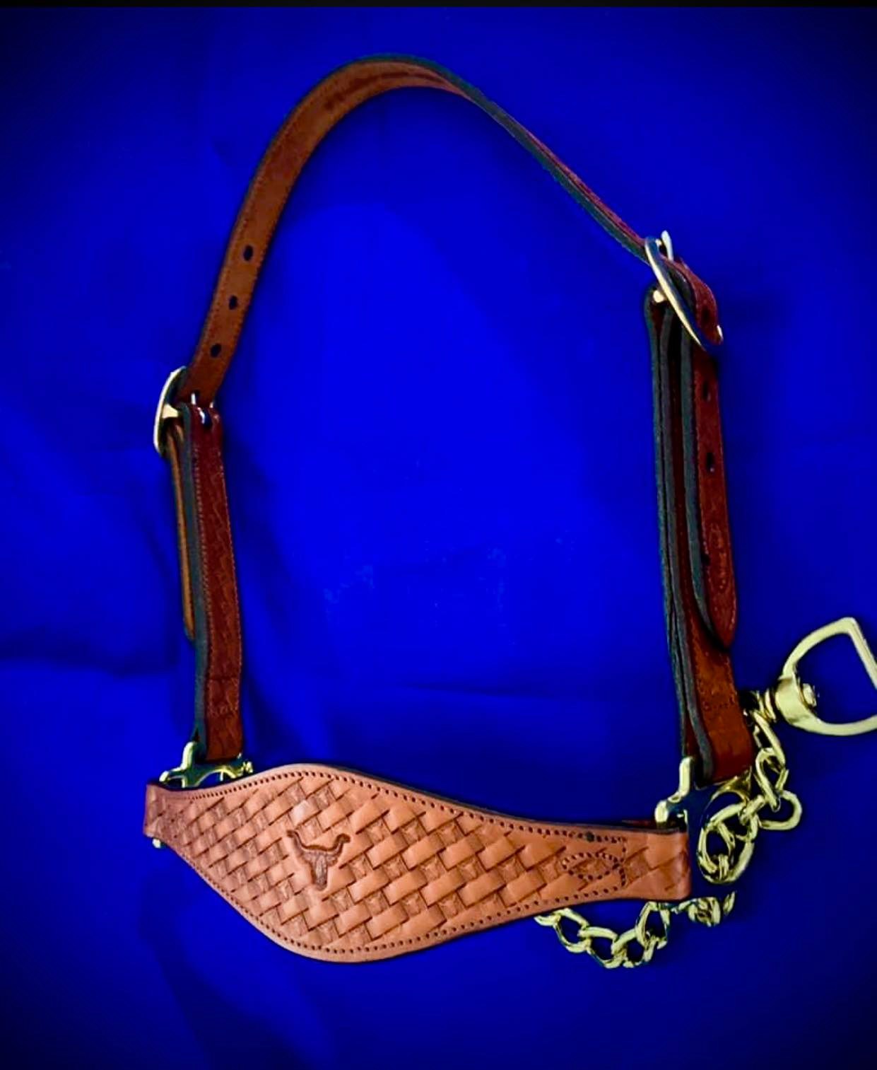 SPONSOR: Custom Cattle Halters / Heifer/Steer Leather Halter ...