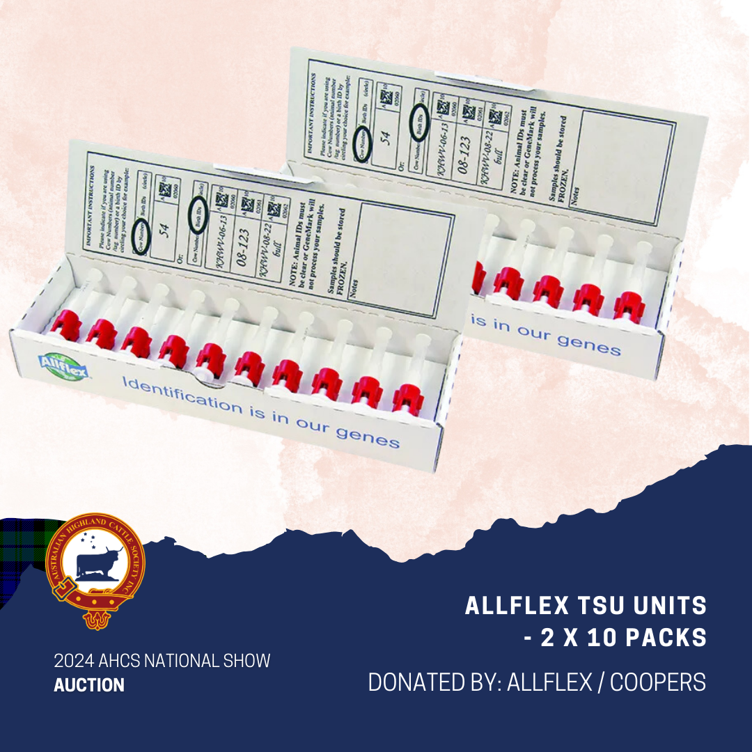 Allflex TSU Units - 2 x 10 Packs. Donated by: Allflex/Coopers (Lot 3 of ...