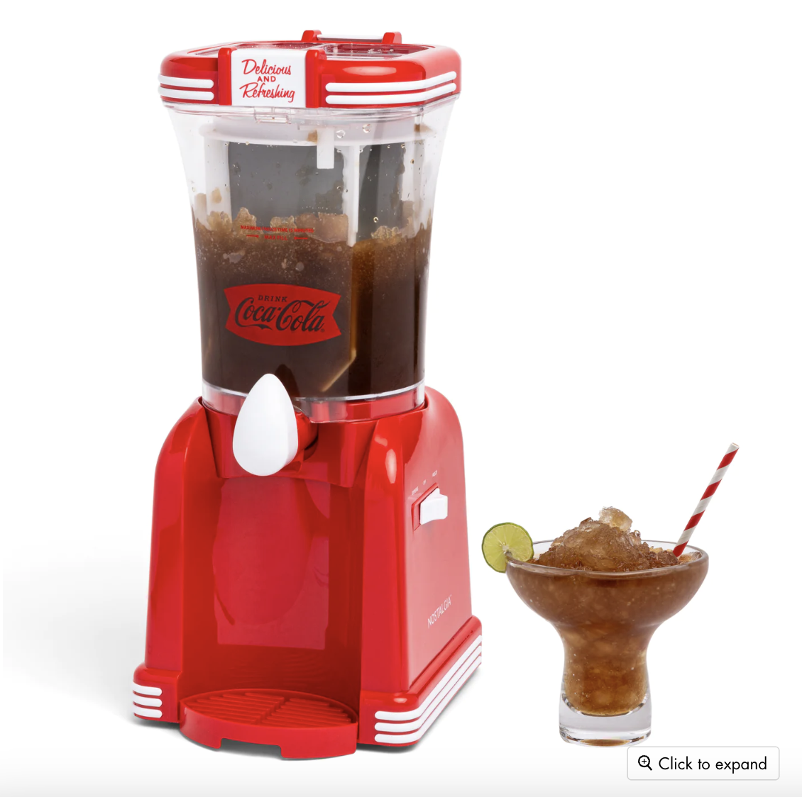 Coca-Cola 32-Ounce Retro Slush Drink Maker | AirAuctioneer